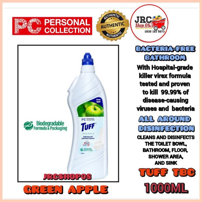 § Tuff tbc tiolet bowl cleanser classic lemon fresh 1000ML! | Shopee ...