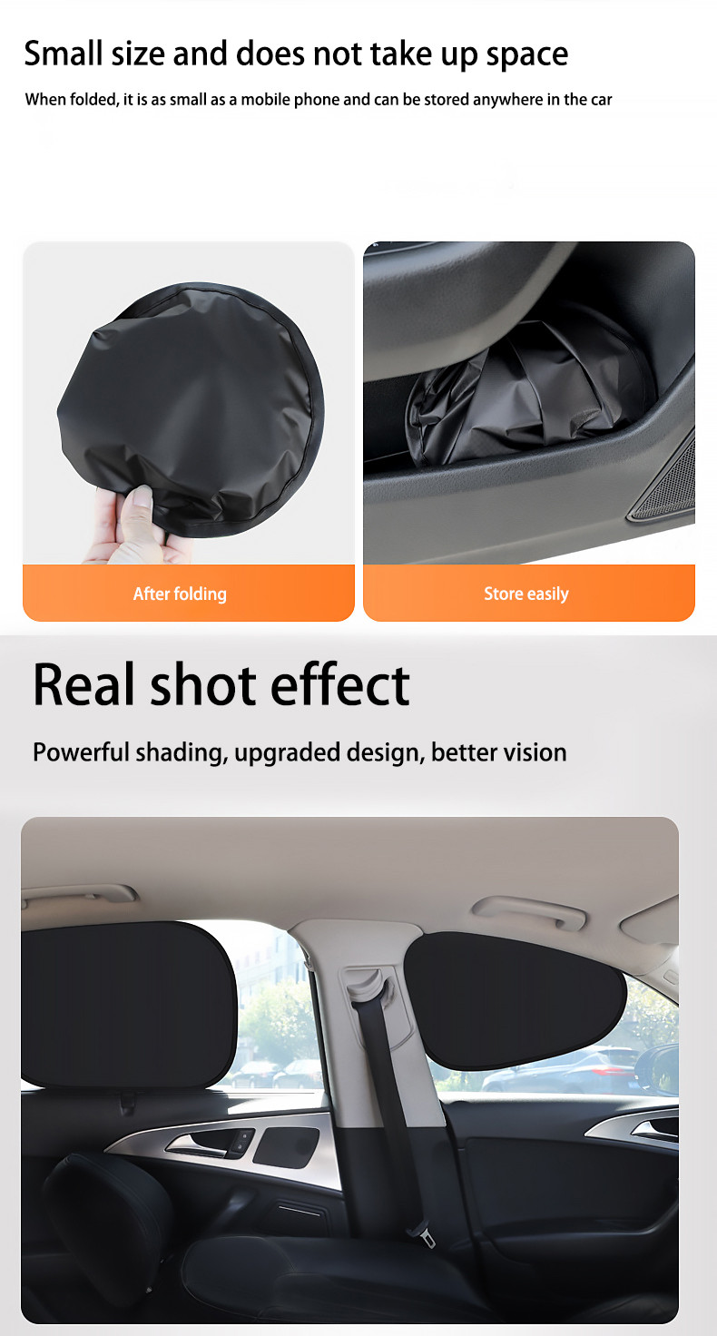 Car sun protection heat insulation curtains car interior curtains car ...