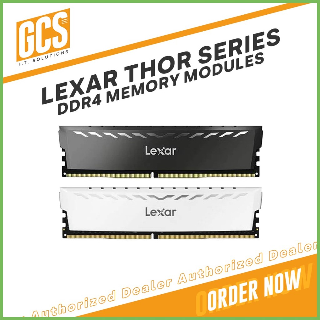 Lexar Thor 8GB 16GB 32GB DDR4-3200 CL16 DDR4-3600 CL18 Gaming Desktop ...