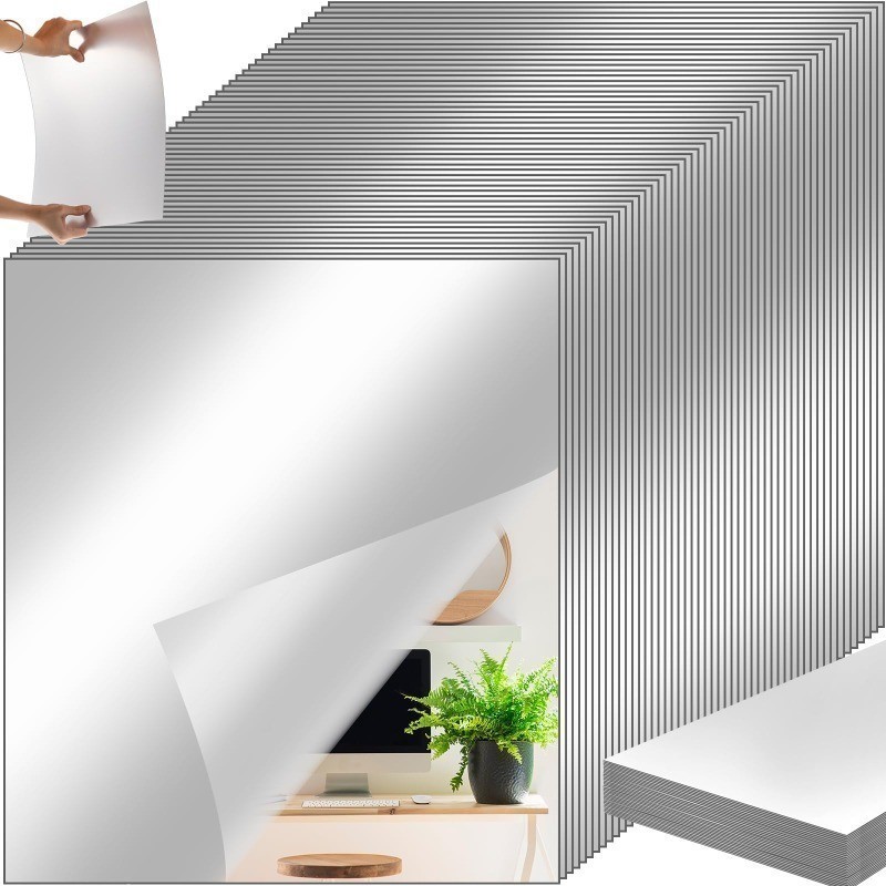 Modern Self-Adhesive Mirror Stickers for Home Decor | Premium Acrylic ...