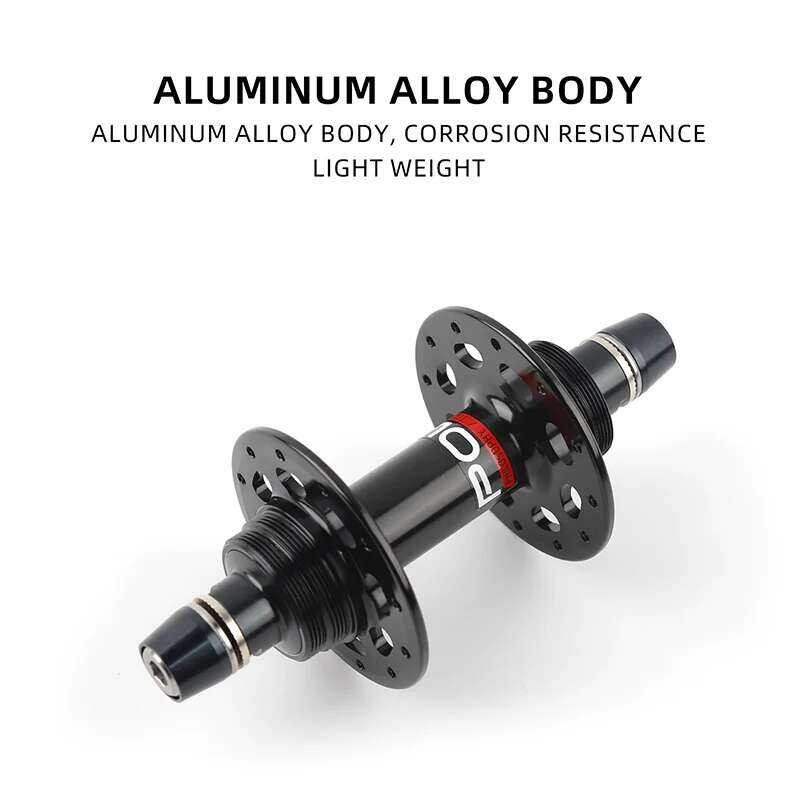 Gear POLSO Fixed Bike Hub 20H 24H 32H Single Speed Track Cycg Hubs with ...