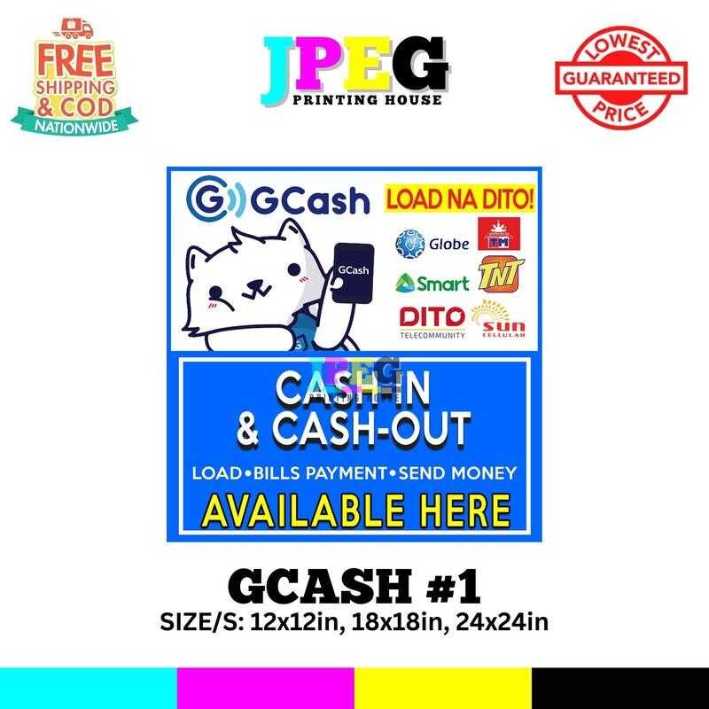 GCASH #1 Tarpaulin In Cash Out - Affordable & High Quality Tarp SQ FP ...