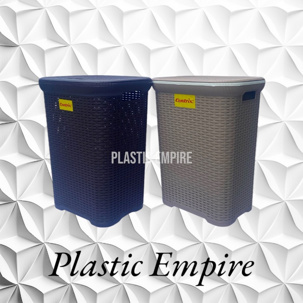 Centrix Rattan Laundry Basket With Cover And Wheels Durable High Quality Laundry Basket | Shopee ...