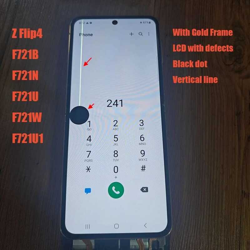 r AMOLED Samsung Z Flip 4 LCD Display Touch Screen Assembly Replacement ...