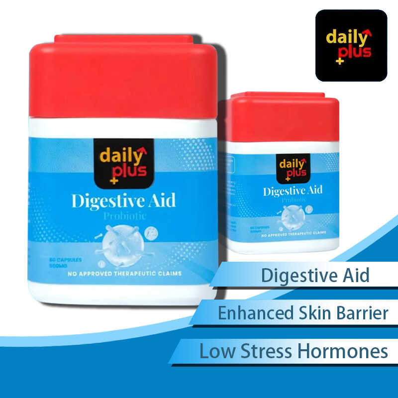 Daily Plus Probiotic Helps In Digestive Aid Supplement Capsule Bda ...