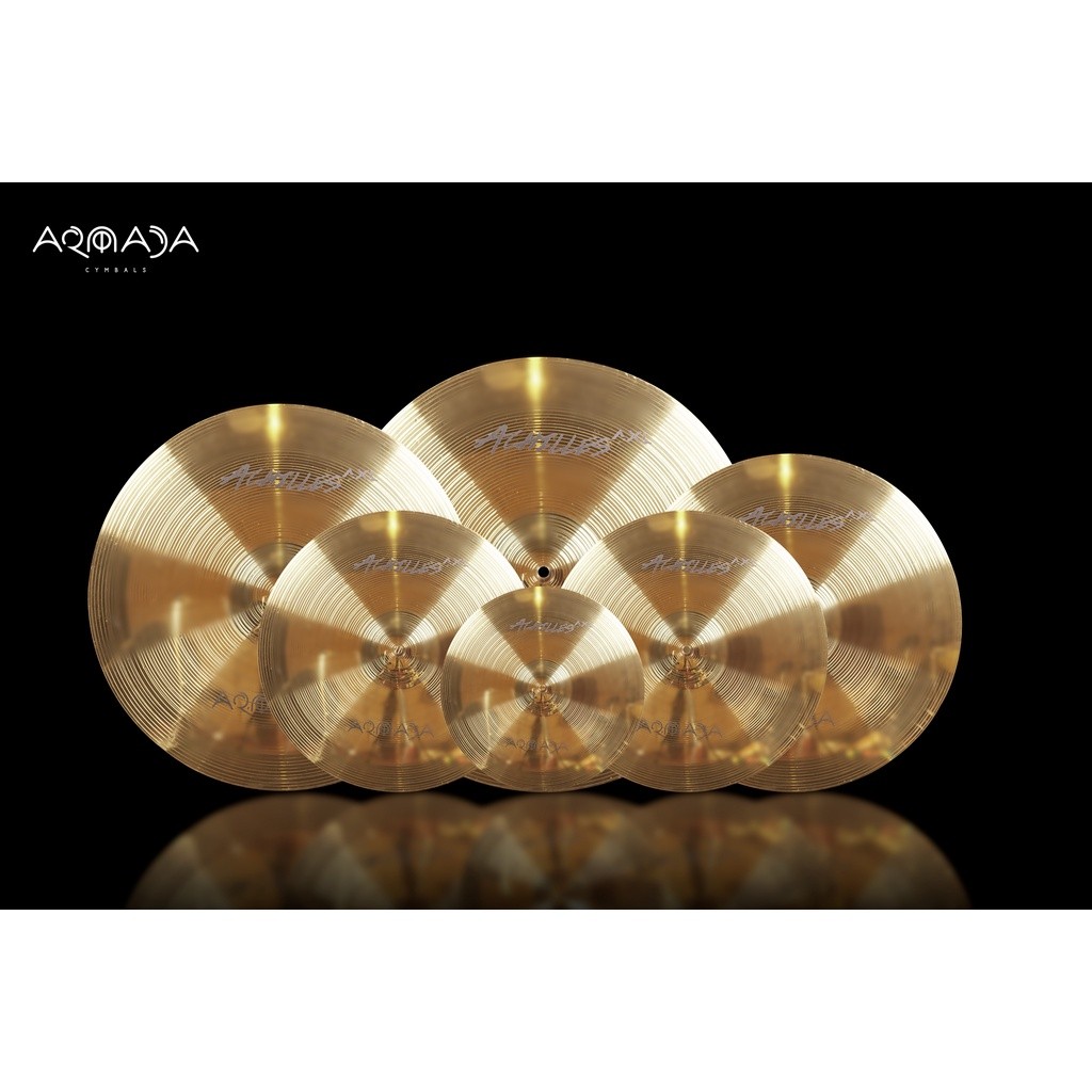 Armada Axl Achilles Set Alloy 6pcs Set Cymbals Set Free Cymbals Bag and ...