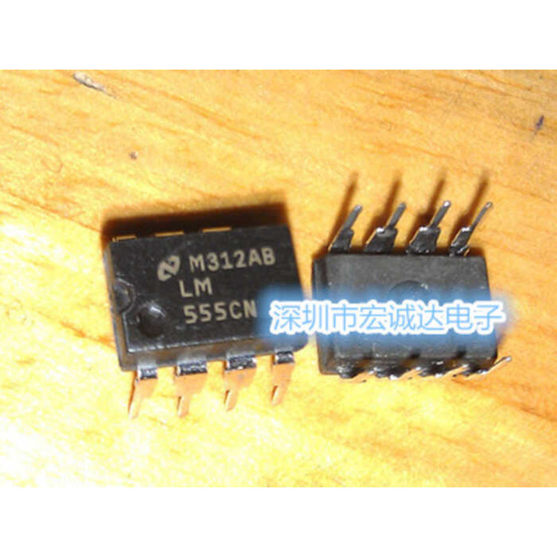 20pcs LM555CN Timer IC Chip - DIP-8 Package For Timing Delays ...