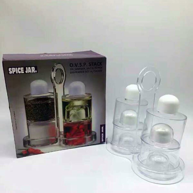 4 hole Spice Jar(good quality) | Shopee Philippines