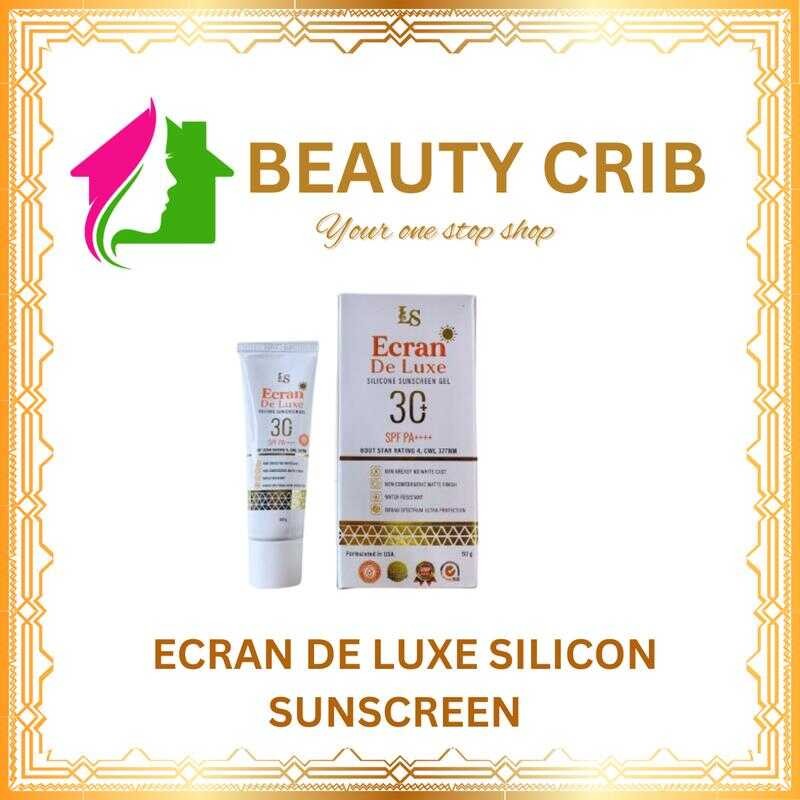 Luxe Beauty Ecran De Silicon Sunscreen SPF 30 Facial Skincare | Shopee ...