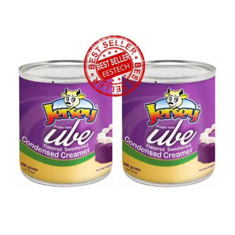 Jersey COD Ube Flavored Sweetened Condensed Creamer Milk 390G Set Of 2 ...