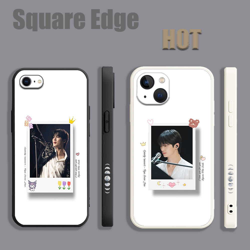 Casing For iPhone 14 Pro Max Plus Byun Byeon Woo Seok lovely runner RTZ04 Phone Case Square Edge ...