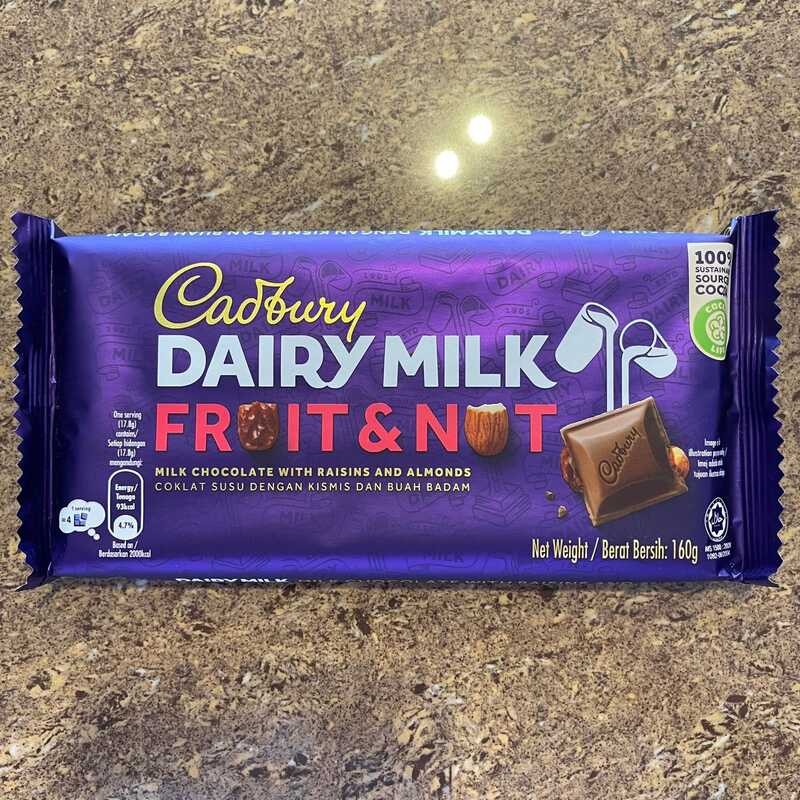 Cadbury Dairy Fruit and Nut Block, 160g | Shopee Philippines