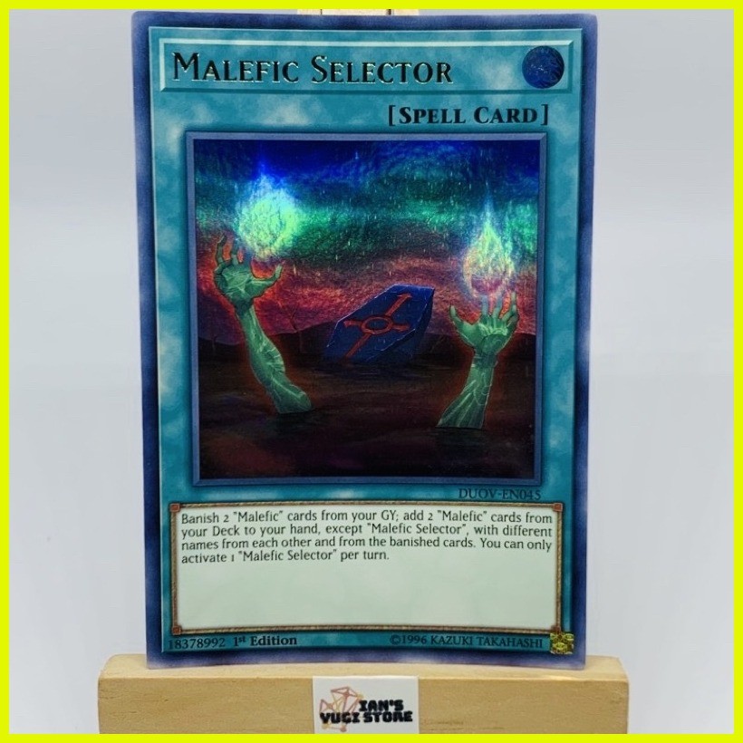 Yu-Gi-Oh! Malefic Selector (Ultra Rare-DUOV) | Shopee Philippines