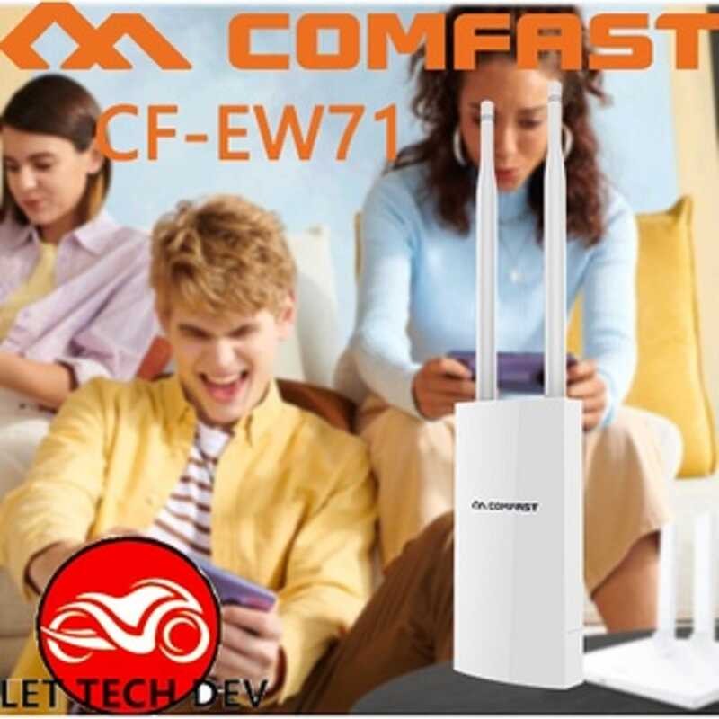 Cf-Ew71-V2 Comfast 360° 300Mbps Para Sa Piso Wi Fi High Power Wifi ...