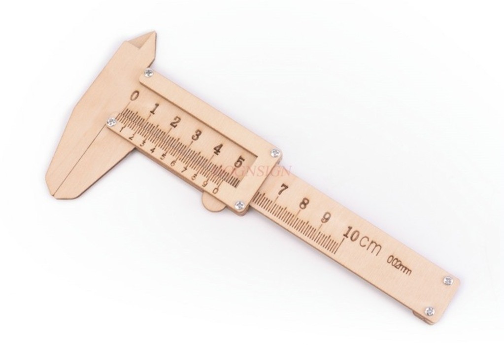 Vernier Caliper Science Steam Toy Homemade Measuring Tool Pupils ...