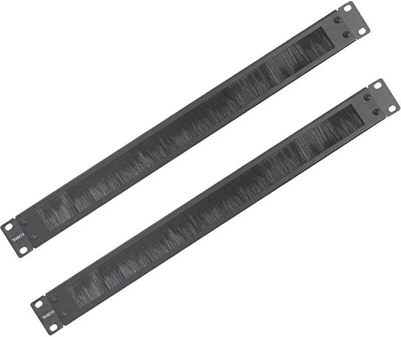 Panels Management, RIVECO Server Cable Organizer 1U Brush Managers for ...