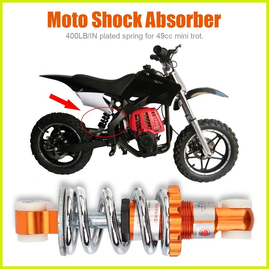 Motorcycle Shock Absorber Damping Pitch For 49cc Mini Trot Plated ...
