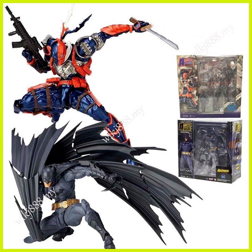 Deathstroke X-Men REVOLTECH DC Batman KAIYODO Deadpool Venom Change ...