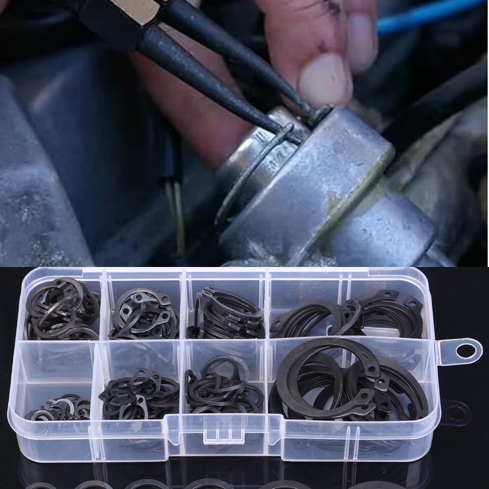 Boxed C Type External Circlip Clip Snap Ring M6/8/10/12/14/16/20/25 ...