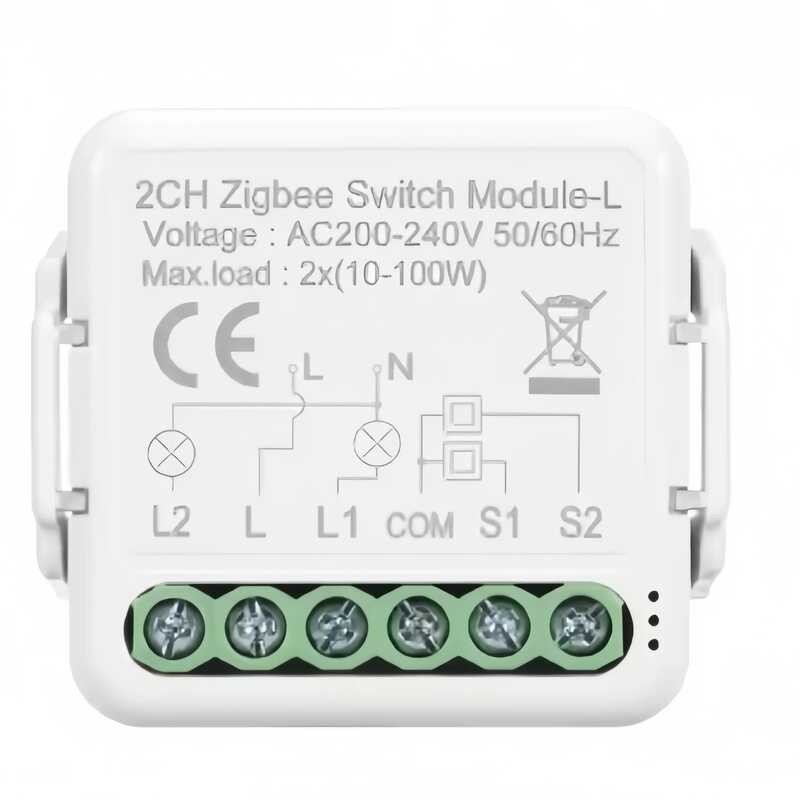 Tuya Smartlife App Zigbee Smart Circuit Breaker Relay With Alexa Google ...