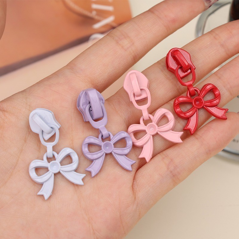 [Wholesale]Bow Shaped Universal Zipper Pull - for Luggage Bags, Jacket ...
