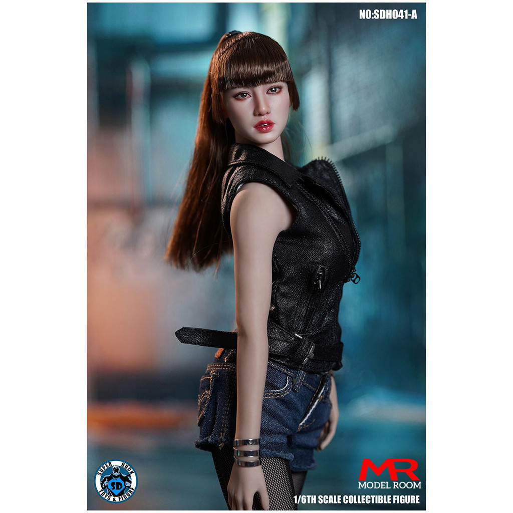 SUPER DUCK Sdh041 1/6 Lisa Head Sculpt Carving Model Fit Tbleague PH 12 ...