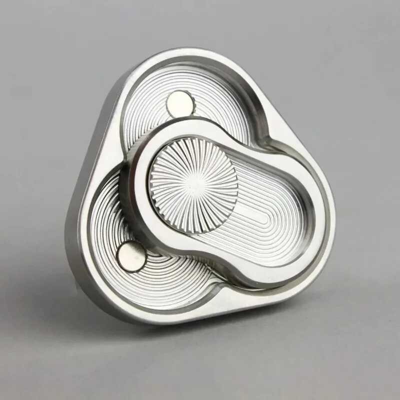 Fidget Triangle Slider Metal Haptic EDC Gadgets For Adults Kids ADHD ...
