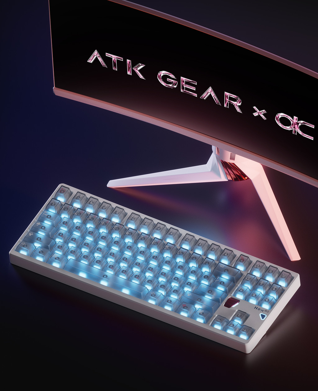 ATK × QK Joint Hex80 Magnetic Axis Keyboard Gaming Esports Keyboard | Shopee Philippines
