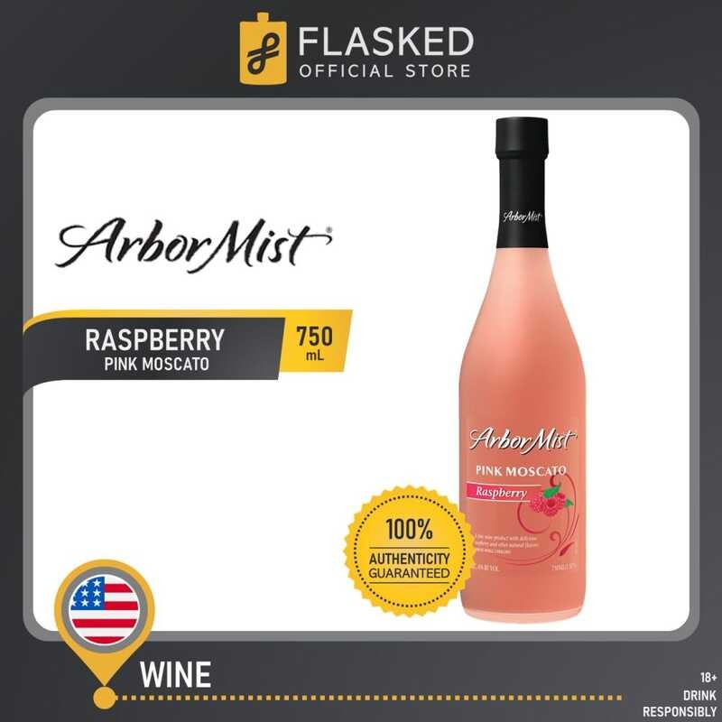 Arbor Mist Raspberry Pink Moscato Wine 750Ml | Shopee Philippines