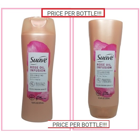 Suave Professionals Rose Oil Infusion Volumizing Shampoo OR Conditioner ...