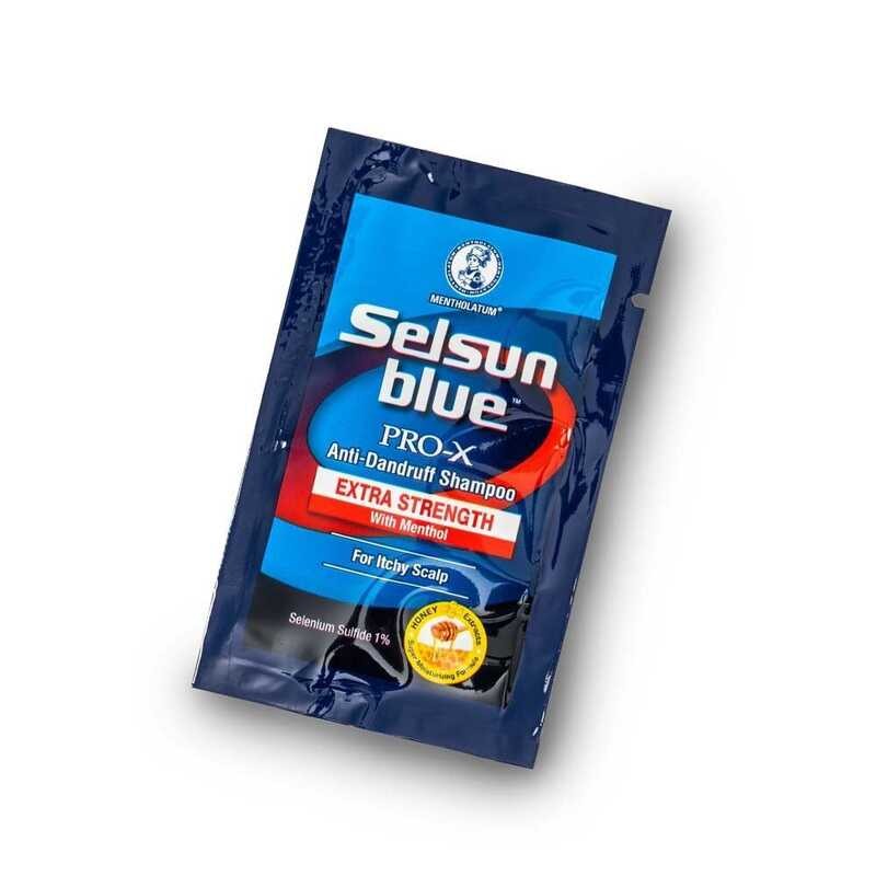 SELSUN BLUE Pro-X Anti-Dandruff SHAMPOO Sachet Cyt 4D2 | Shopee Philippines
