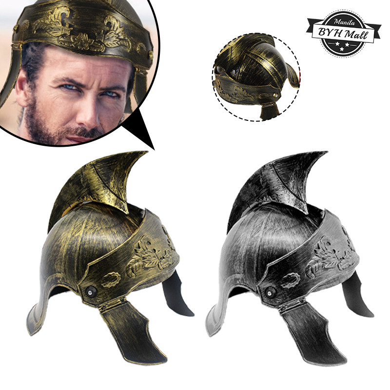 Spartacus Helmet Ancient Warrior Hat Spartan Warrior Cosplay Prop ...