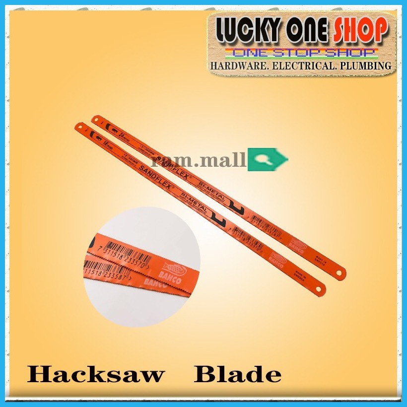 ஐ Sandflex Hacksaw Blade ( 18 TPI / 24 TPI ) | Shopee Philippines