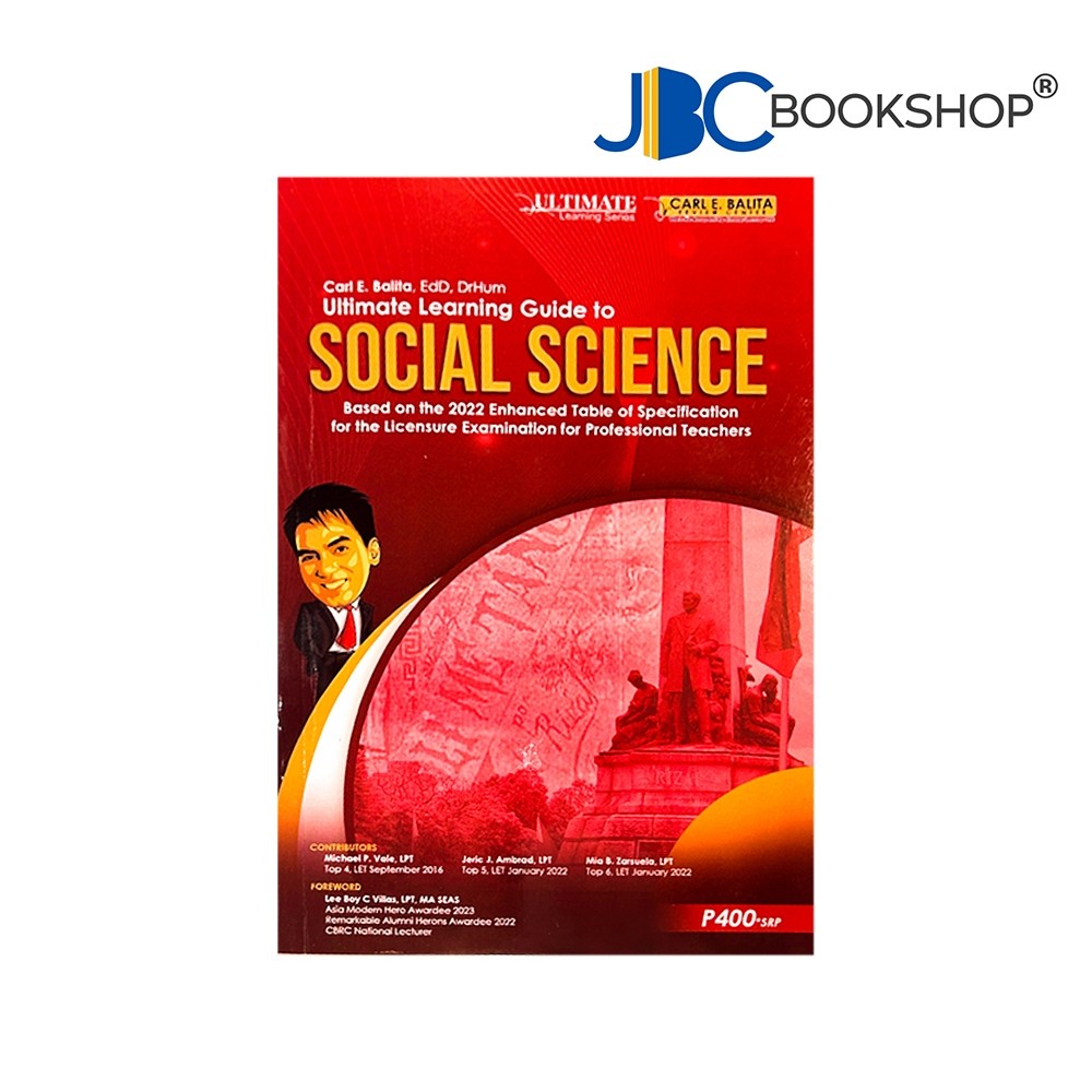 Social Science Ultimate Learning Guide Majorship LET Reviewer (2023 ...