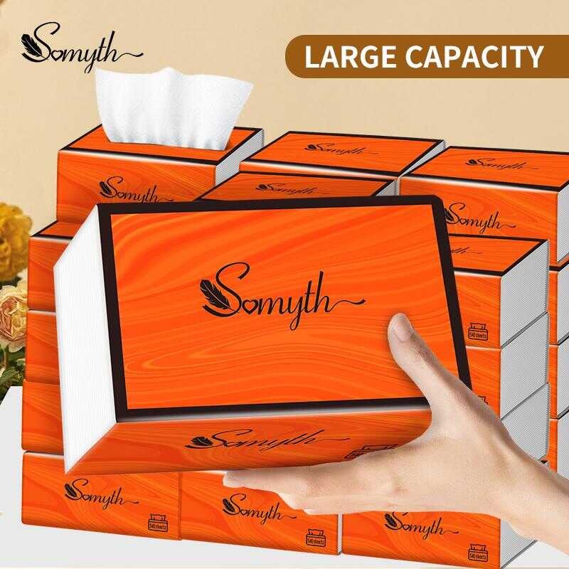 SOMYTH NEW FACIAL TISSUE WOOD PULP 3 PLY 540 SHEETS 8 PCS IN 1 PACK ...
