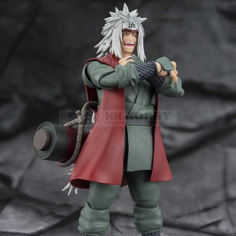 BANDAI Pre-Order SHF Jiraiya Master Of Magical Techniques Konoha Hero ...