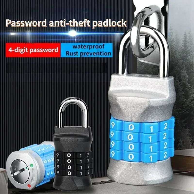 Mini 4-Digit Digits Number Pas Combination Safety Travel Security For ...