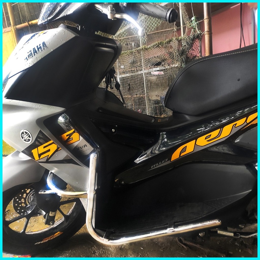 Half Crash Guard for Aerox V2Aerox V2 Stainless Half Crashguard ...