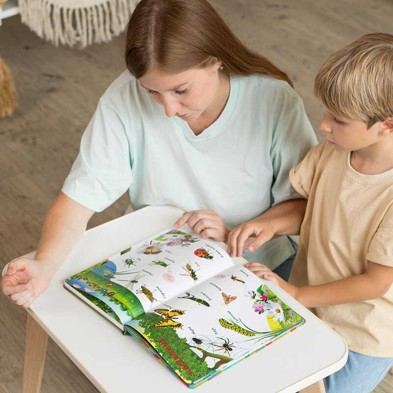 Laro Biidi Libro Pag-Aaral Montessori Para Edukasyon Larawan Mga Sa ...