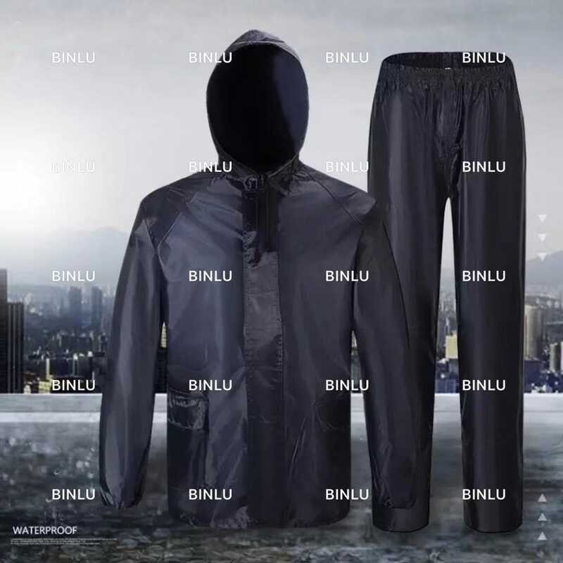 2025 High quality coat kapote terno at pants motowolf amerikana ulan ...