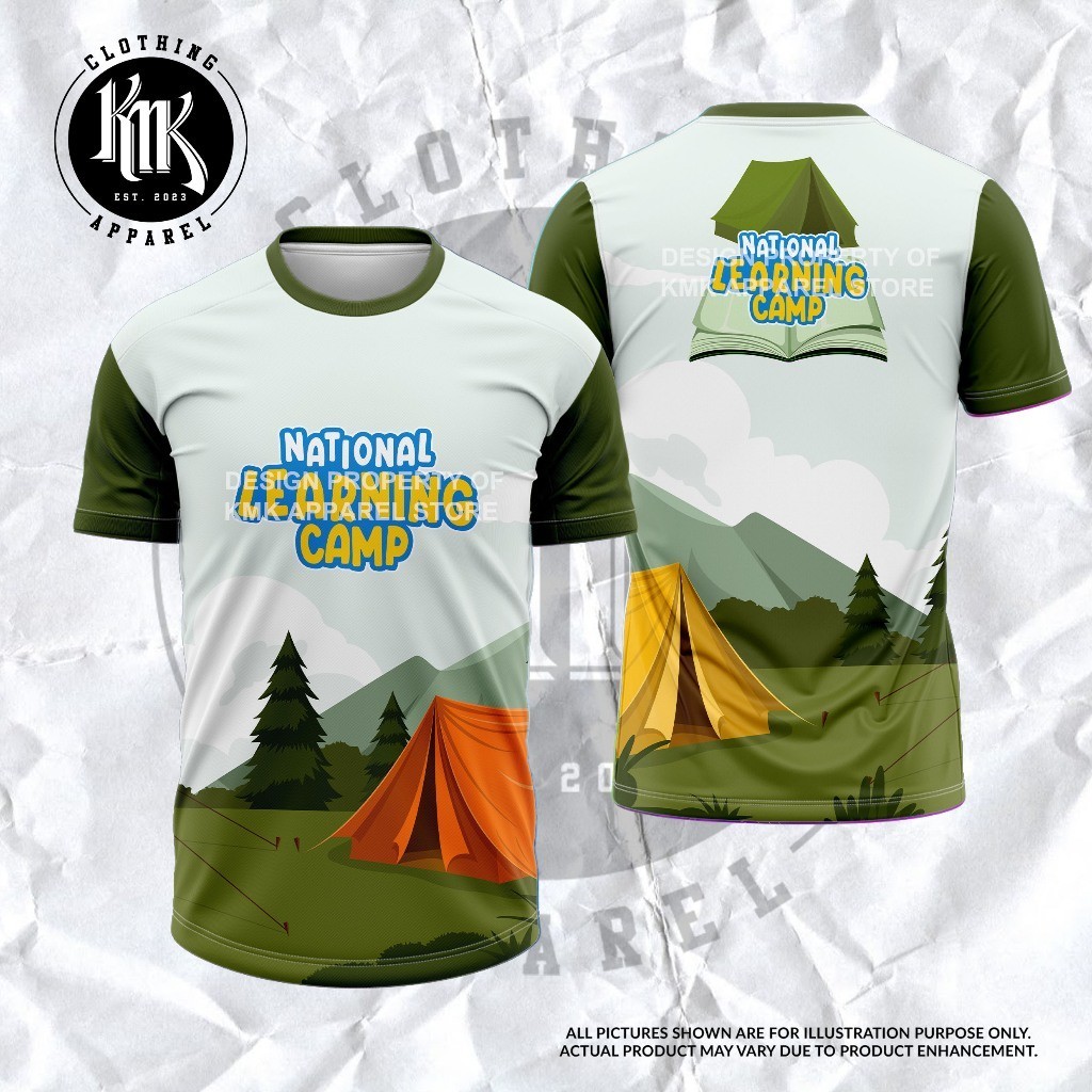 National Learning Camp 2024 (NLC) sublimation shirt for teacher drifit ...