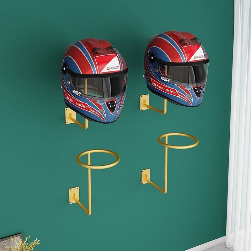 Bold Motorcycle Electric Vehicle Helmet Display Rack Home Storage ...