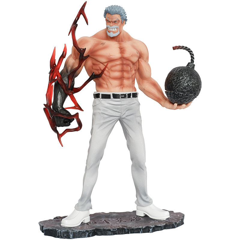 One Piece Monkey D Garp Figure Standing Posture Series Action Figurine ...
