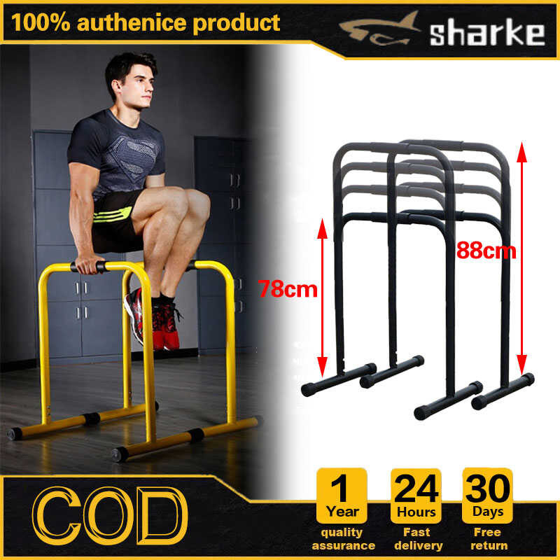 Paraliei Adjustable Indoor Push Up Dip Bars Gymnastic Heavy Duty Body ...