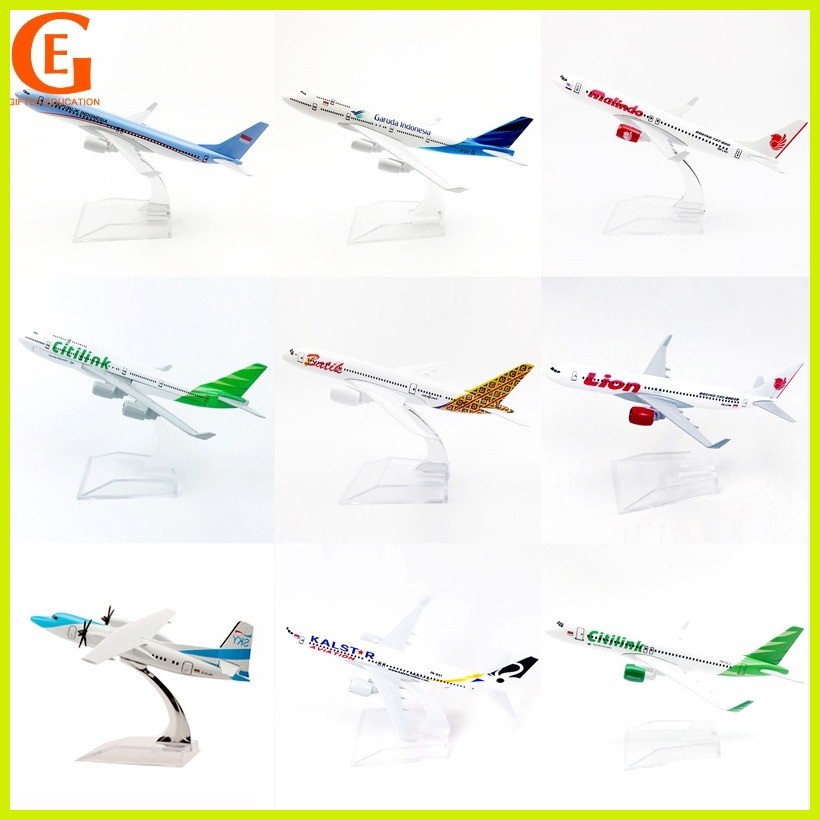 ♚ ๑ Garuda Indonesia Boeing 747 Airplane Model Malindo Lion Air B737 ...