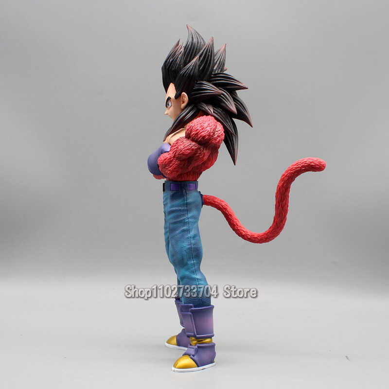 ragon Ball Ssj4 Vegeta Action Figures Super Saiyan Anime PVC Model ...