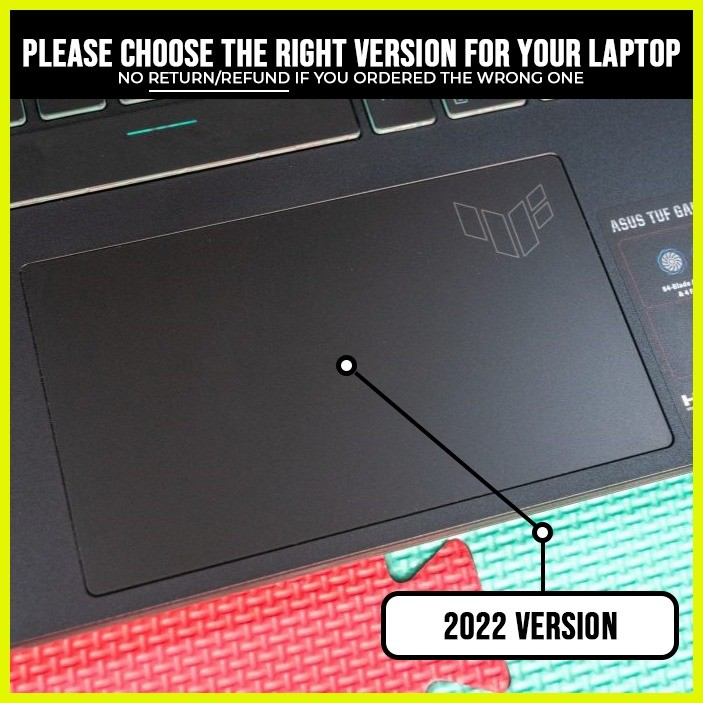 ASUS TUF GAMING F15/A15/A17 ASUS ROG Strix G531G | Trackpad Protector ...