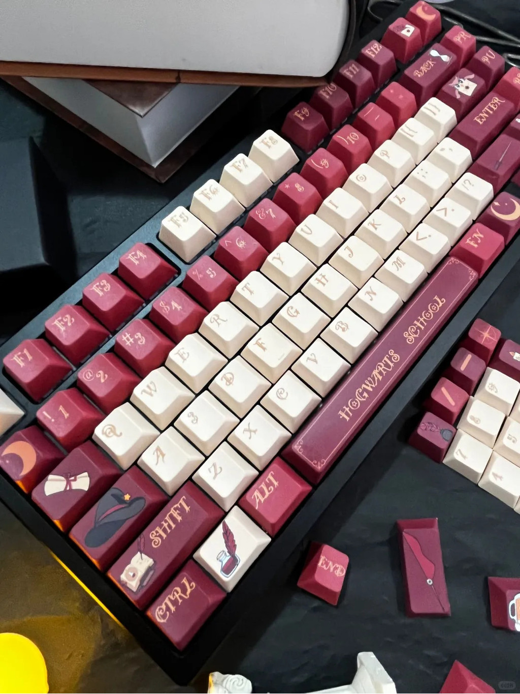 Gryffindor Keycaps Cherry Profile PBT Keycap Five-sided Sublimation ...