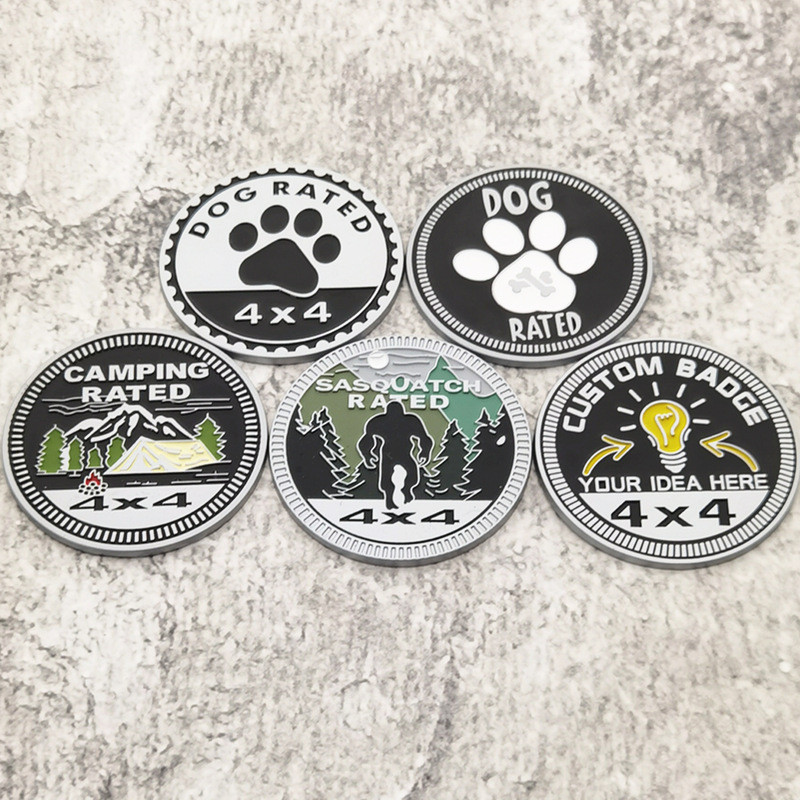 Cross-border hot selling car 4X4 RATED car logo personalized modified ...