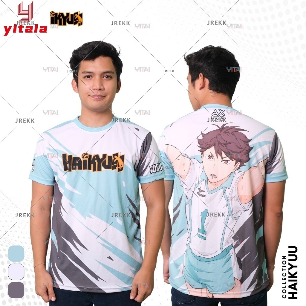 AXGG "Haikyuu Players - Aoba Johsai" Gaming Shirt | Shopee Philippines